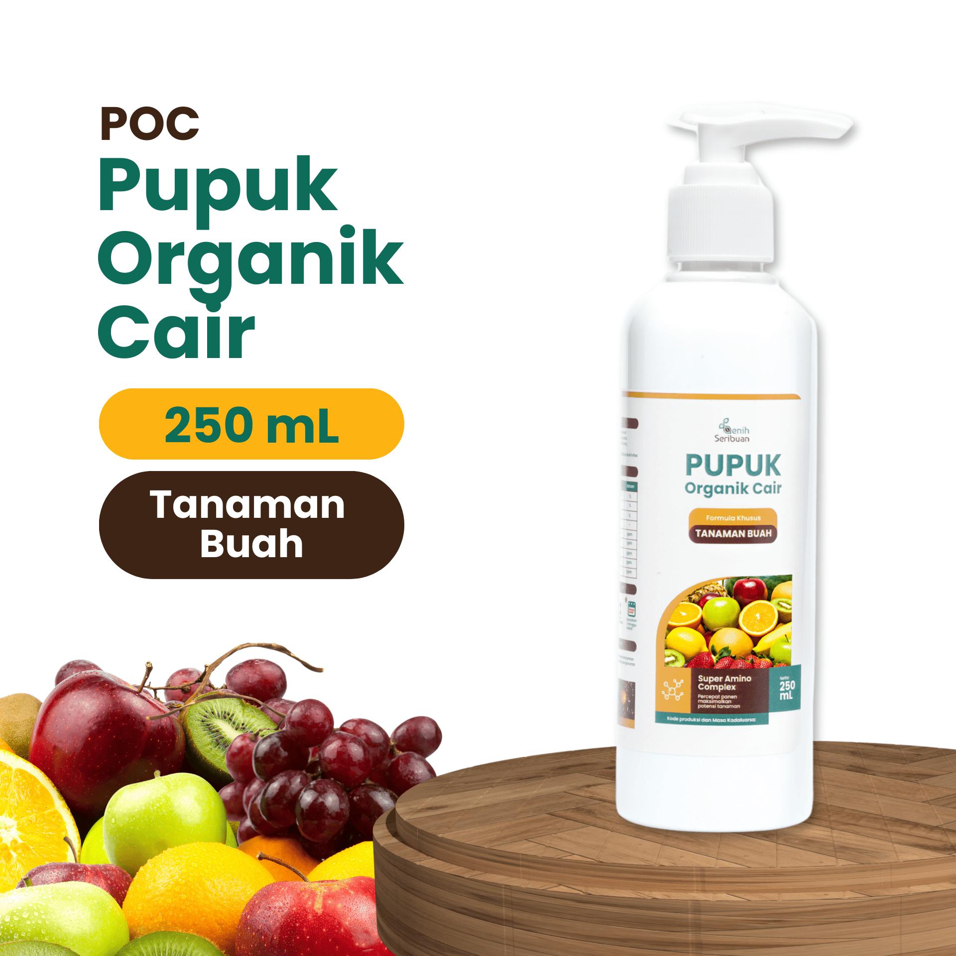 Pupuk Organik Cair POC Tanaman Buah 250mL Formula Super Premium Fase ...